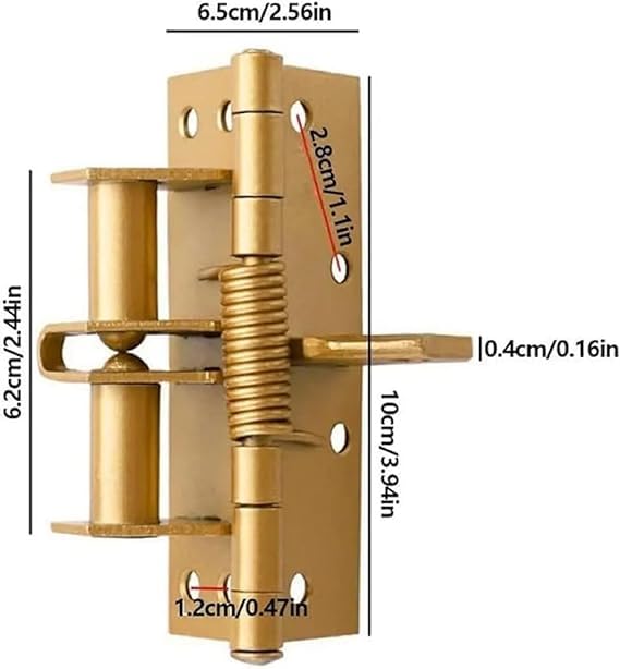 Heavy Duty Spring Loaded Hinges for Doors & Gates - Self Closing Hinges ...